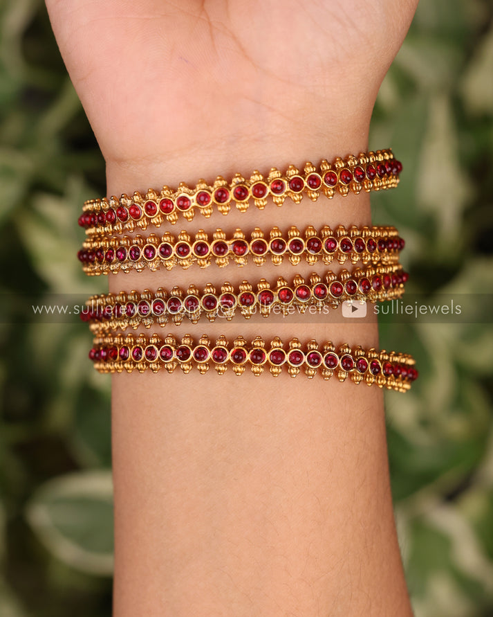 Sullie Basic - Pearl Bangle Set of 4 – sulliejewels